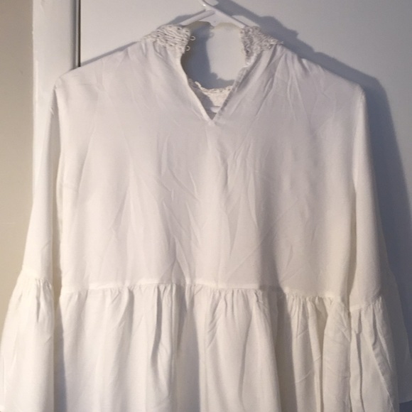 Zara | Tops | Zara Woman Frilly Laced Cute Top | Poshmark